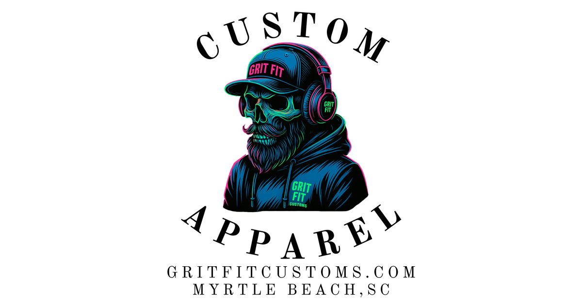 🔥 Grit Fit Customs Apparel | Custom Shirts, Hats & Gear